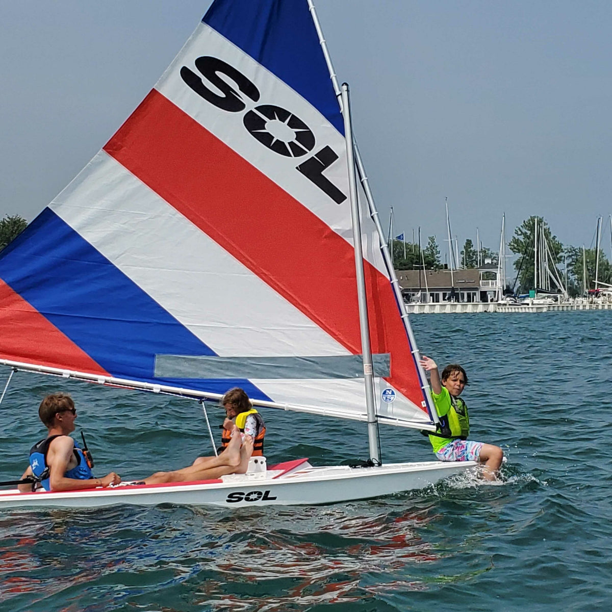 Sol Sailboat – High-Performance One-Design Racing Dinghy – Harvey ...